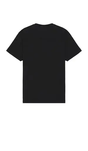 FRAME Duo Fold Tee In Black