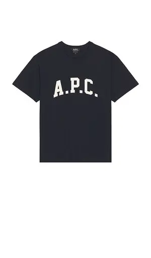 A.p.c. Marcus T-shirt In Navy