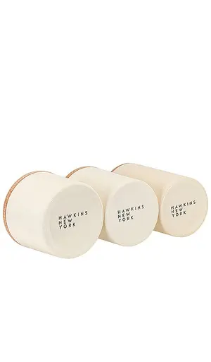 HAWKINS NEW YORK Set Of 3 Lidded Containers