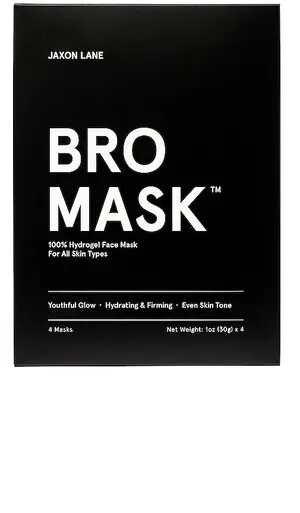 JAXON LANE Bro Mask Sheet Mask Box Of 4 - Black