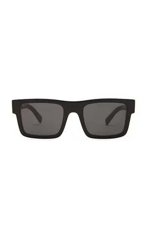 Prada Rectangular Frame Sunglasses - Black