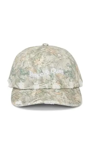MUSEUM OF PEACE & QUIET Wordmark Camo Cap - Camouflage