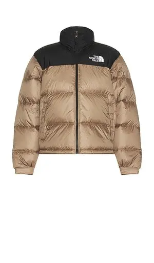 The North Face 1996 Retro Nuptse Jacket - Mocha Brown & Tnf Black