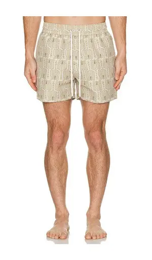 Frescobol Carioca Rio Swim Short - Dried Moss