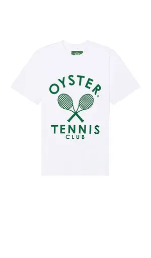OYSTER Tennis Club Members T-shirt - White