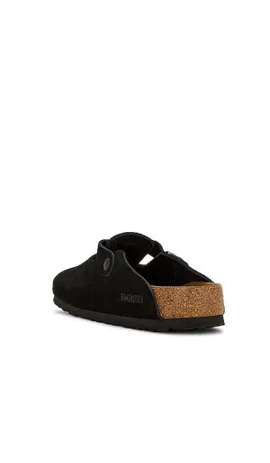 BIRKENSTOCK Boston Soft Footbed - Black
