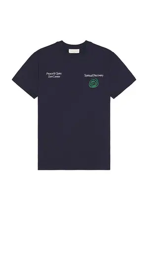 MUSEUM OF PEACE & QUIET Spiritual Discovery T-shirt - Navy