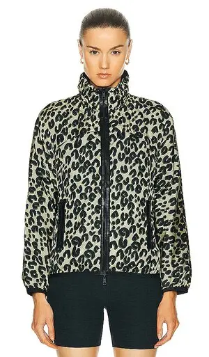 FWRD RENEW Louis Vuitton Leopard Print Jacket