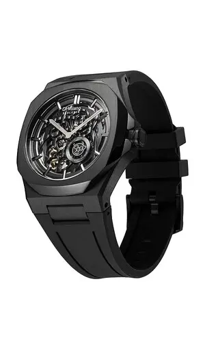 D1 MILANO Skeleton Steel 41.5mm Watch
