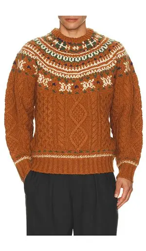 Beams Crewneck Sweaters For Men