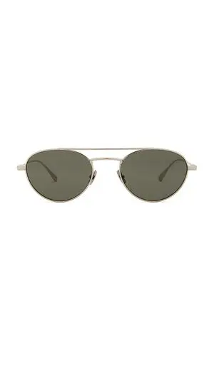 Saint Laurent Round Sunglasses - Silver & Grey