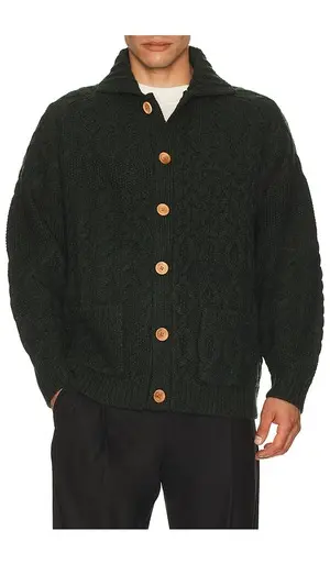Beams Ribbed Cardigans For Men