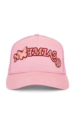 NAHMIAS Butterfly Arch Trucker Hat - Pink