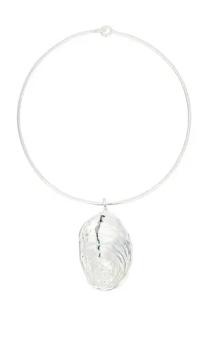 Éliou Fossil Necklace - Silver Plated