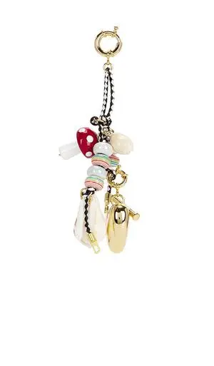 Timeless Pearly Charms Rope Keychain - Multico