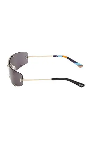 Emilio Pucci Rectangular Rimless Sunglasses
