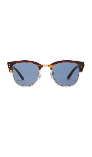 Ray-ban Clubmaster Reverse Sunglasses - Brown Tortoise
