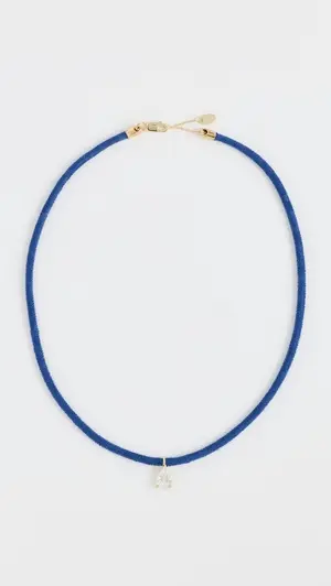 Shashi Phoenix Necklace - Navy