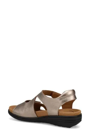 TAOS Serene Ankle Strap Sandal - Champagne