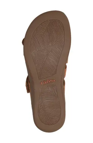 TAOS Double U Slide Sandal - Caramel