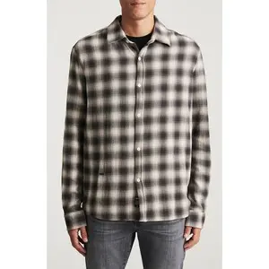 MAVI Check Cotton Button-up Shirt