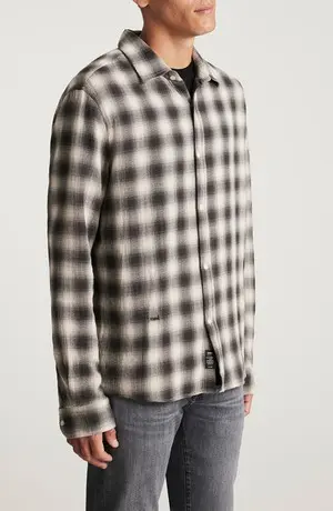 MAVI Check Cotton Button-up Shirt