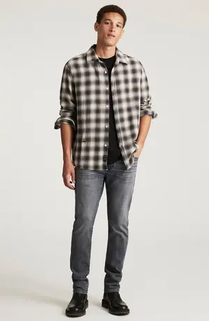 MAVI Check Cotton Button-up Shirt