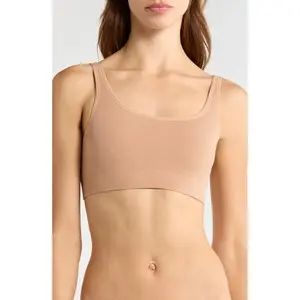 Lunya Seamless Bralette - Hushed Tan