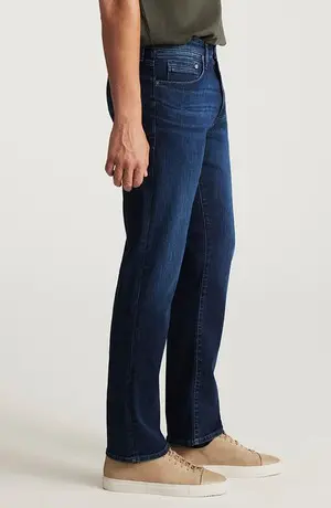 MAVI Zach Straight Leg Jeans - Dark Brushed William