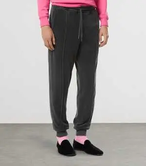 TOM FORD Velvet Straight Sweatpants