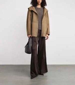 Max Mara Cashmere Sweatshirt Coat