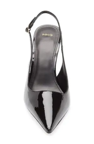 Mango Pietra Slingback Pointed Toe Pumps
