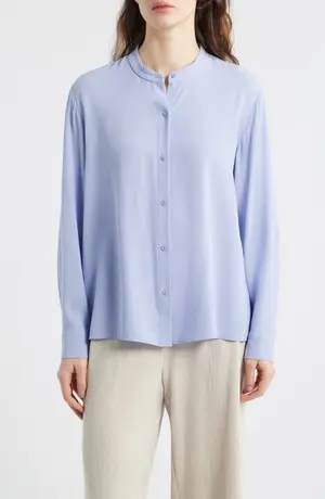 Eileen Fisher Mandarin Collar Shirts For Women