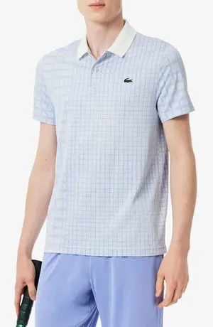 Lacoste Tennis Performance Slim Fit Polo - Lapland/delphinium