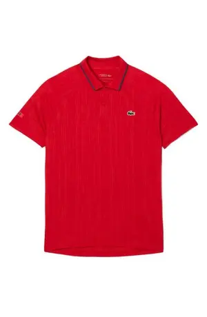 Lacoste Tennis Performance Slim Fit Polo - Red