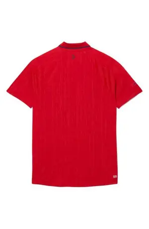 Lacoste Tennis Performance Slim Fit Polo - Red