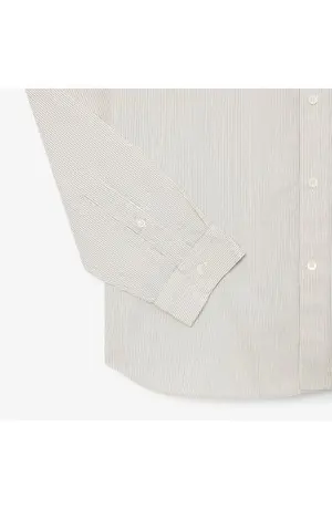 Lacoste Stripe Cotton Button-down Shirt