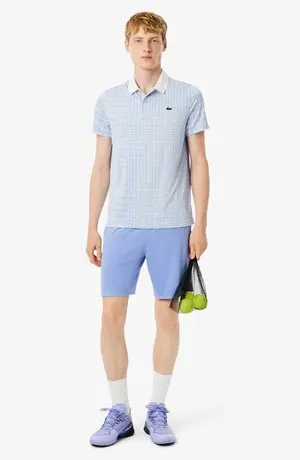 Lacoste Drawstring Jersey Shorts - Delphinium