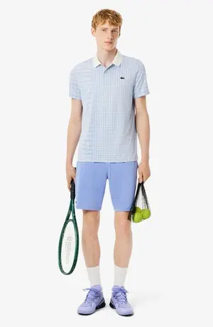 Lacoste Drawstring Jersey Shorts - Delphinium