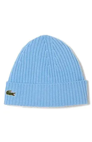 Lacoste Wool Cuff Beanie - Hbp Panorama