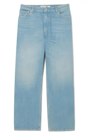 Lacoste Loose Fit Wide-leg Jeans