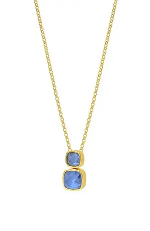 DEAN DAVIDSON Monterey Pendant Necklace - Iridescent Midnight Blue