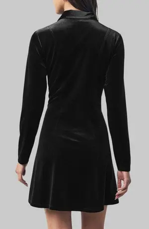 NEXT Velvet Mini Shirtdress