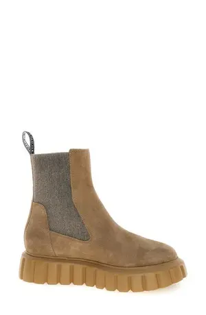 VOILE BLANCHE Grenelle Chelsea Boot - Light Brown