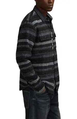 Lucky Brand Snow Heather Flannel Shirt