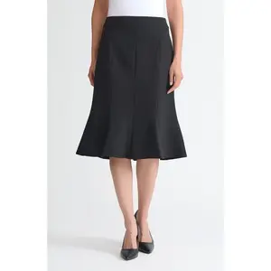 KASPER Flared Hem Trumpet Skirt
