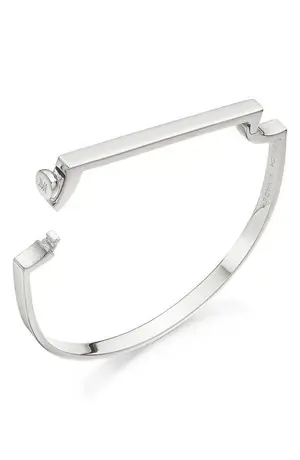 Monica Vinader Signature Thin Bangle Bracelet