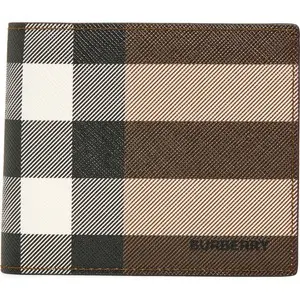 Burberry Giant Check Bifold Wallet