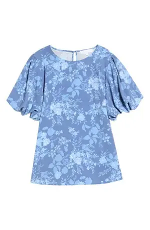 SUGARLIPS Borage Puff Sleeve Top