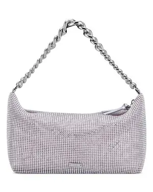 Rafe New York Eliza Diamante Shoulder Bag - Silver